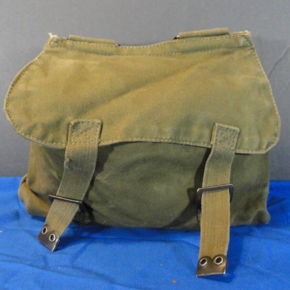 Bags | Wwii Korean War General Accessoty Pouch Bag Canvas Dump Combat ...